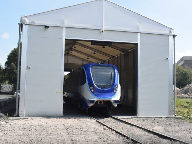 Insulated temporary warehouse buildings - HTS TENTIQ