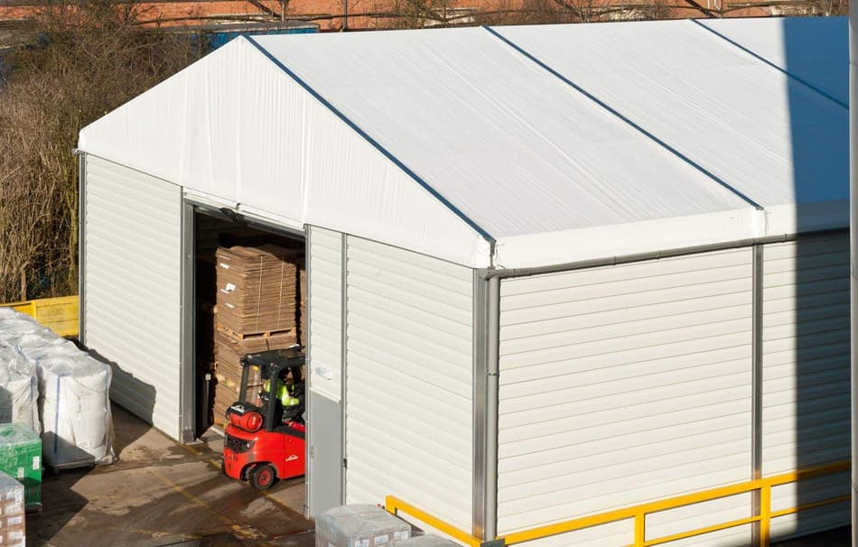 Roofing for Temporary Buildings - HTS TENTIQ